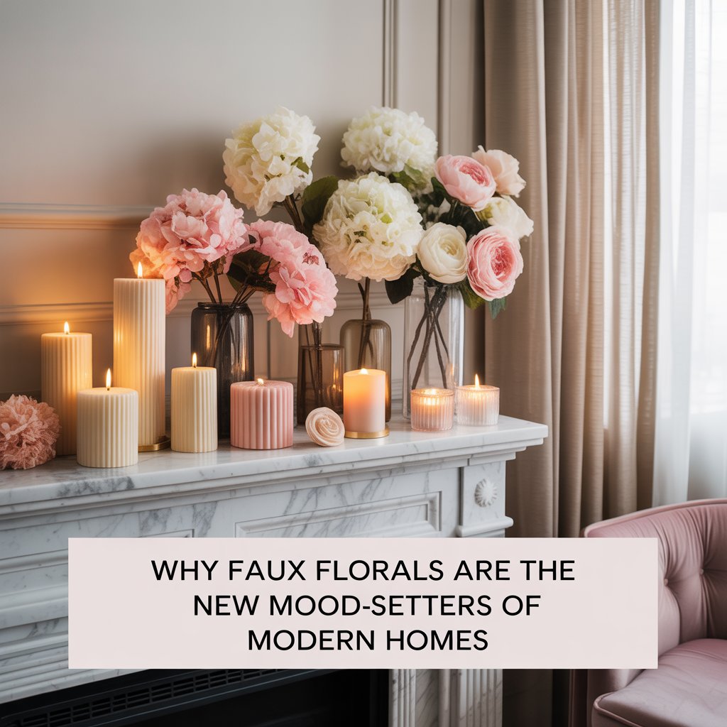 Why Faux Florals Are the New Mood-Setters of Modern Homes