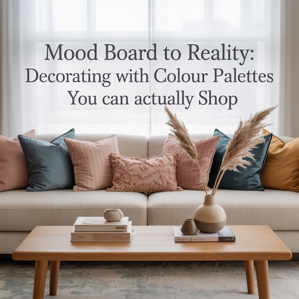 Mood Board to Reality: Decorating with Colour Palettes You Can Actuall