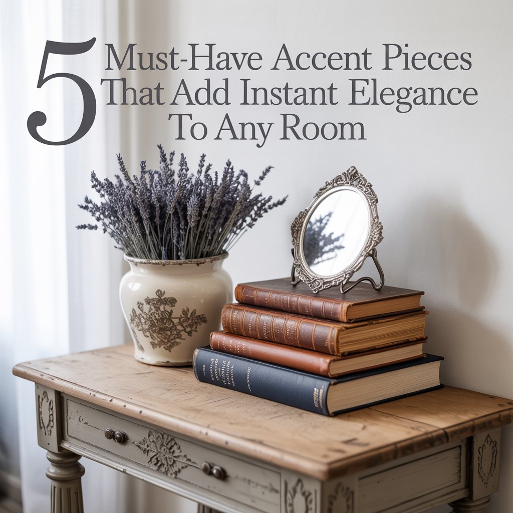 5 Must-Have Accent Pieces That Add Instant Elegance to Any Room