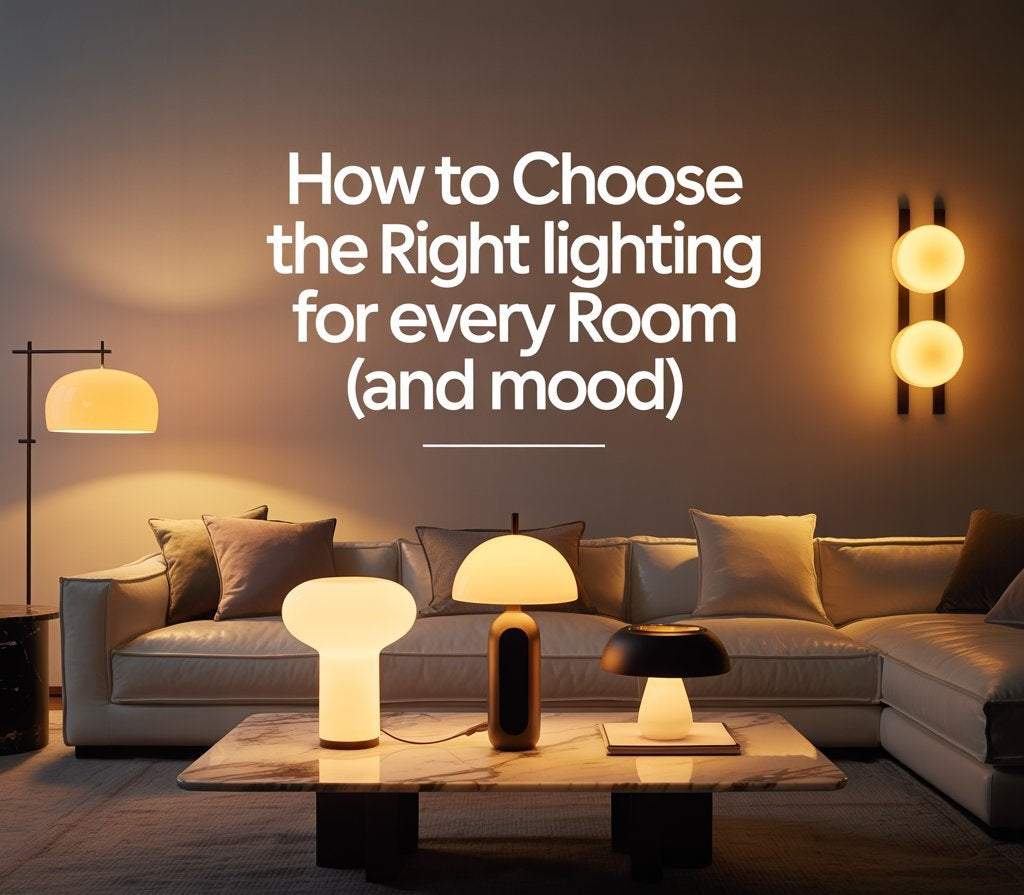 How to Choose the Right Lighting for Every Room (And Mood) - Reposing